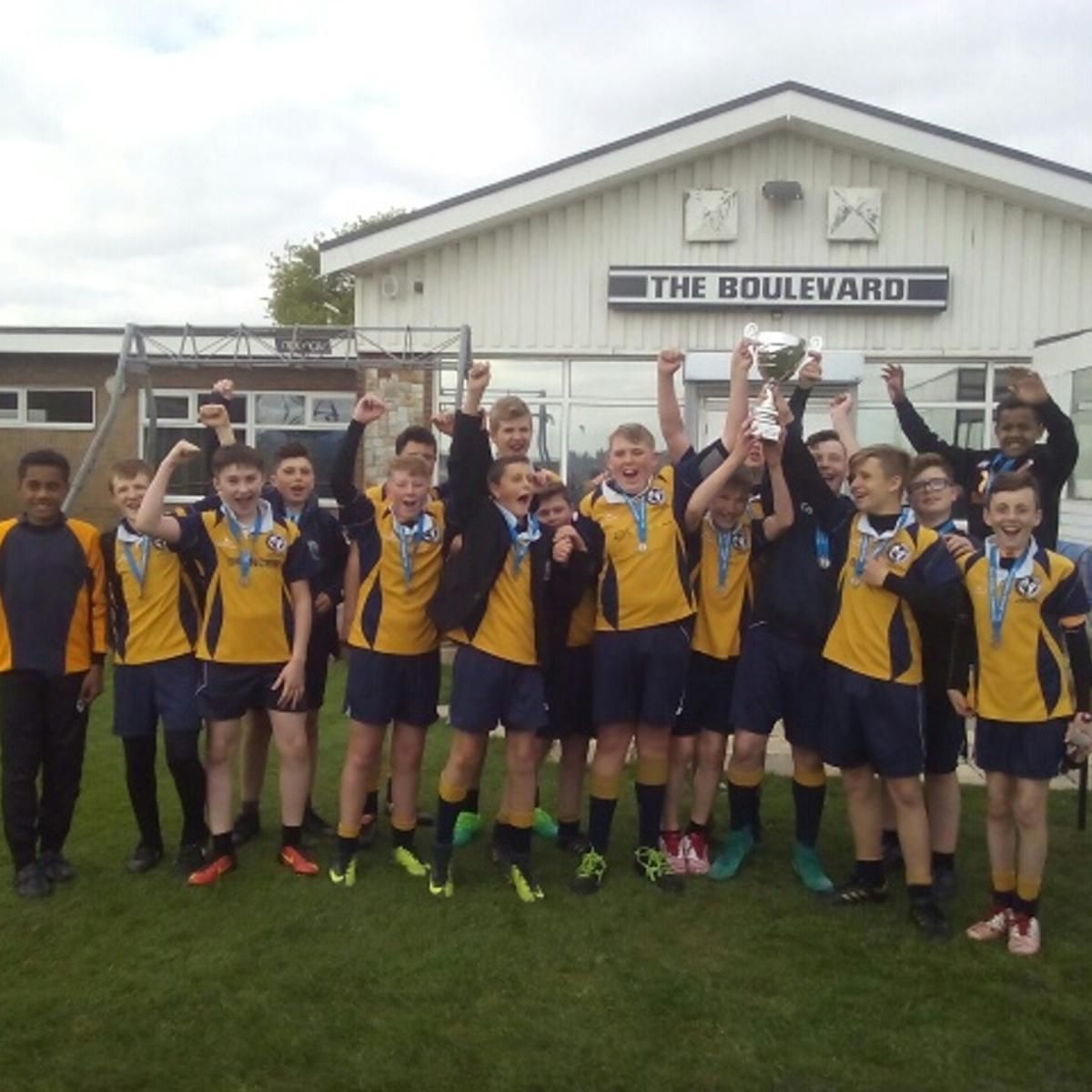 Year 8 Boys' Hull and District Plate Rugby Final Winners - Wolfreton ...